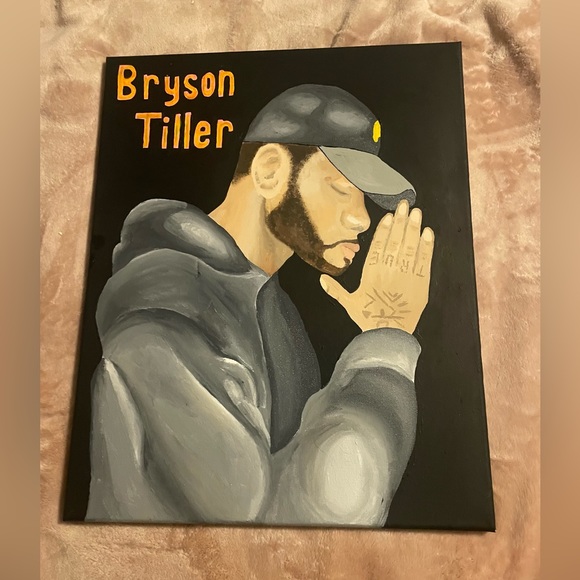 Art | This Is A Custom Hand Painted Picture Of Famous Artist Bryson ...